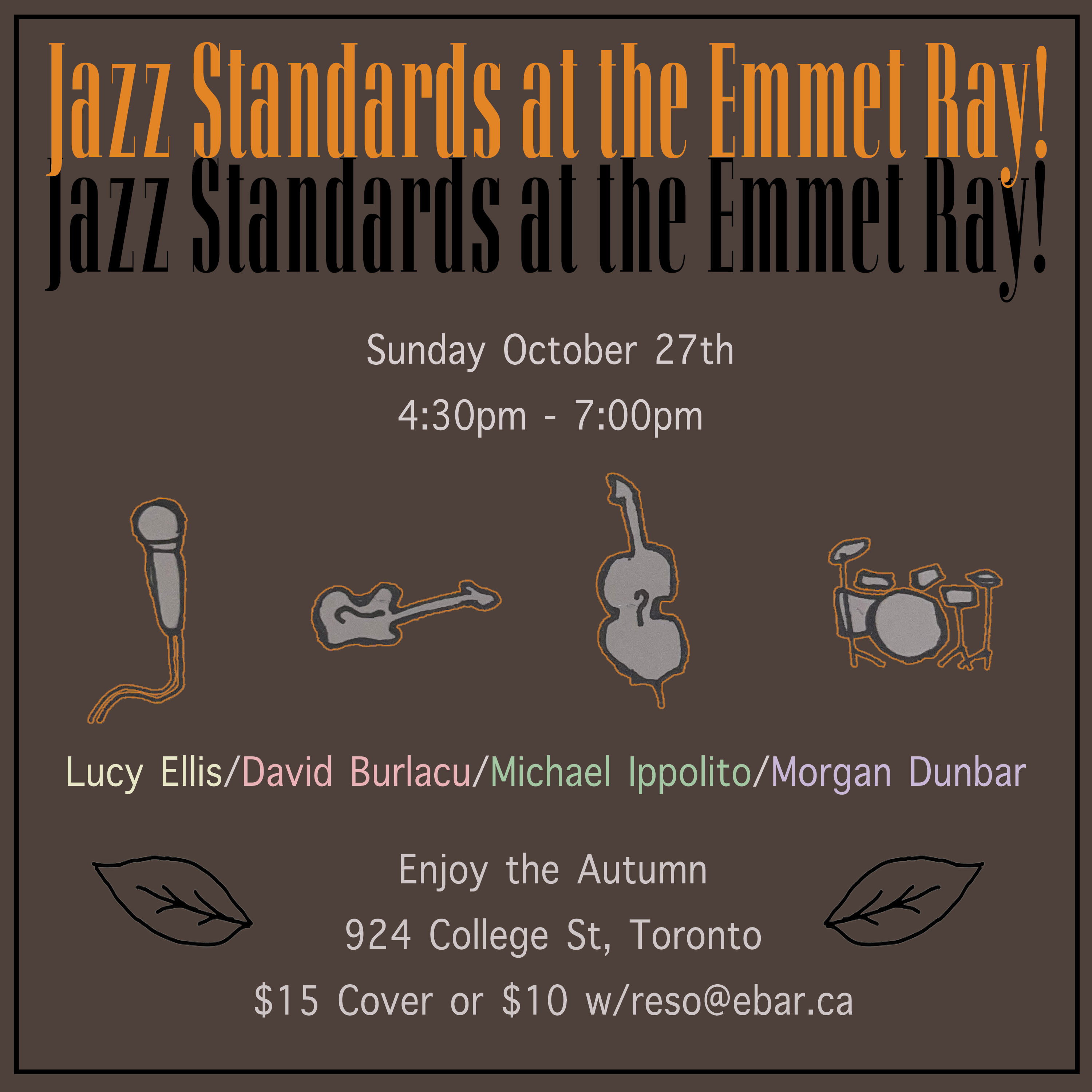 Events 2023 – The Emmet Ray