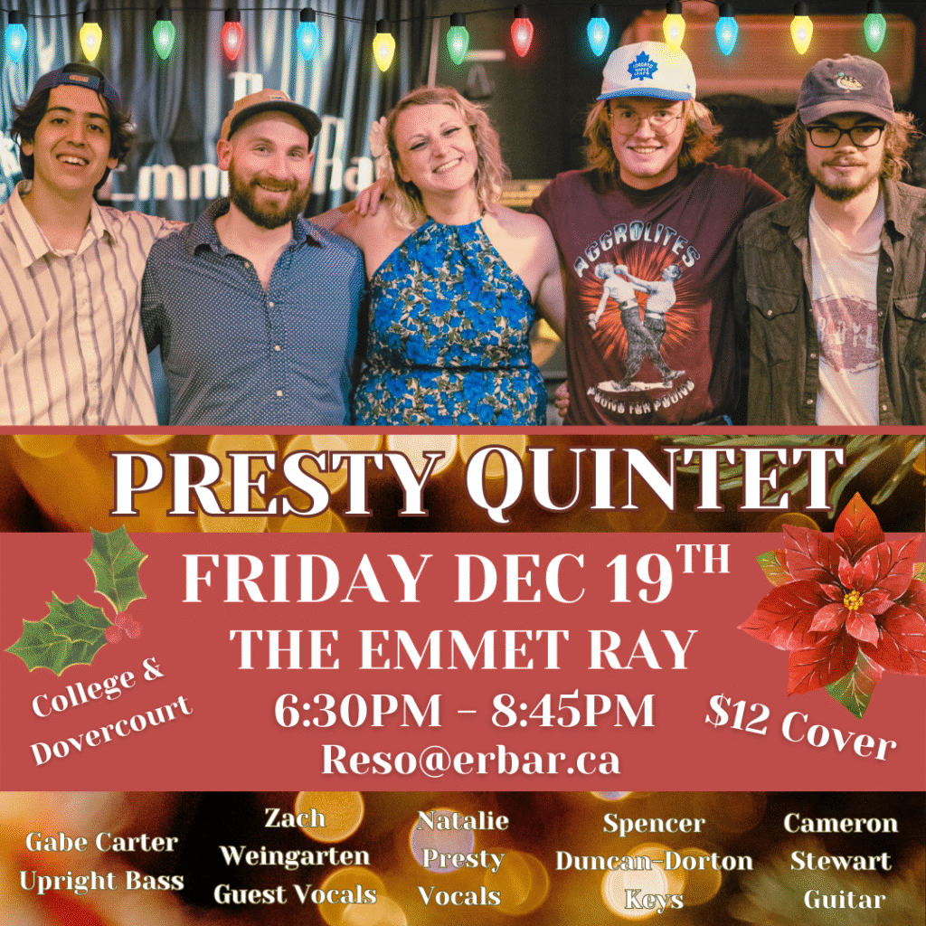 Presty Quintet, heart warming jazz standards & timeless popular music ...